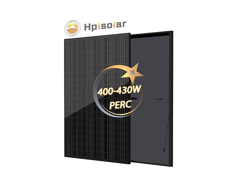 OEM/ODM Single Glass PREC Full Black 430W Solar Panel